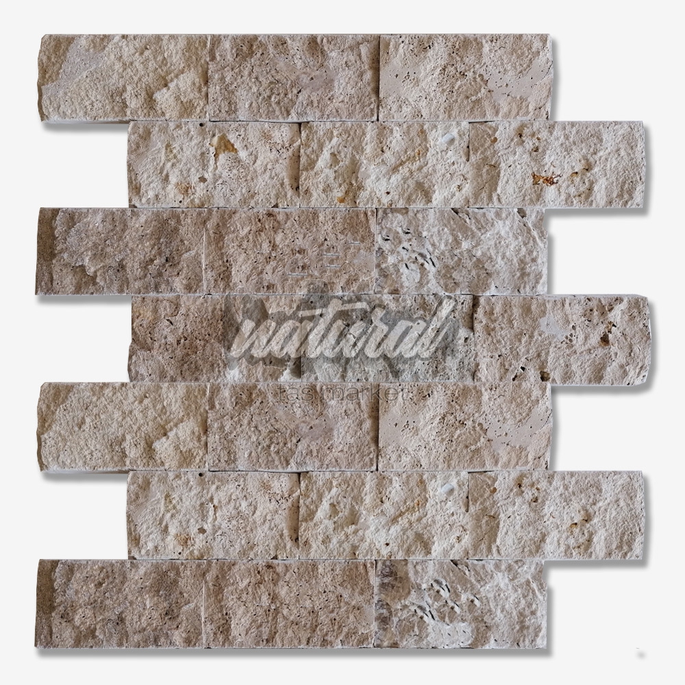 Classic Travertine Split Face Stone (10x20) - Split Face Stone, Culture ...