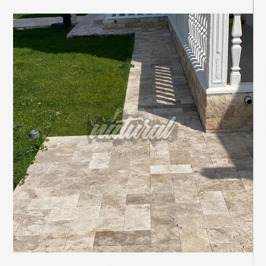 Traverten Döşeme 15x30,5 ,Doğal taş yer döşeme, mermer döşeme | Natural ...